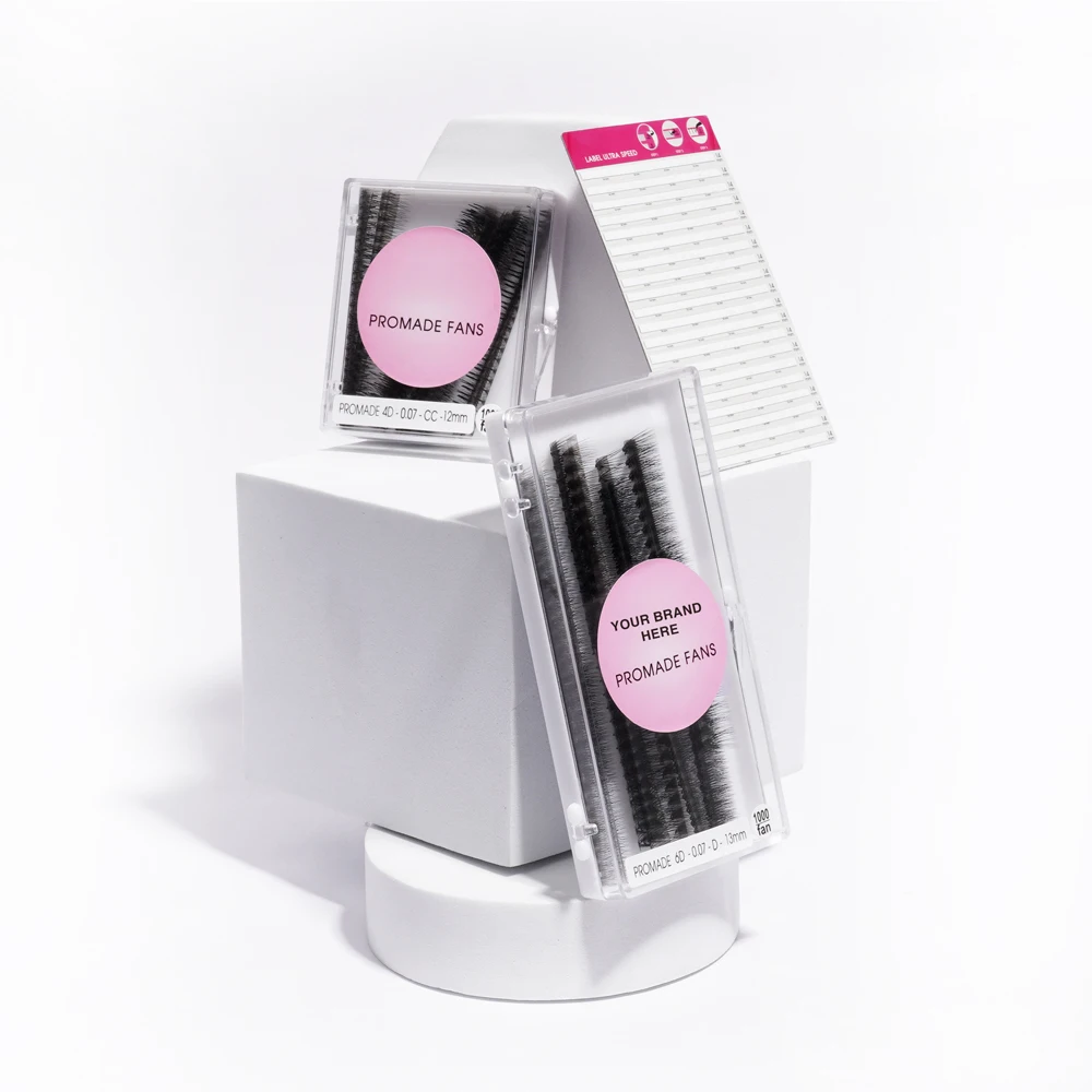 Lash Extension Premade Fan Eyelashes Low Price Pro-made Pbt Synthetic ...