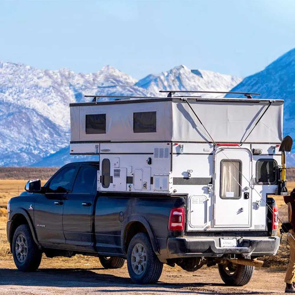 Lightweight Aluminum Travel Canopy for Ram 2500 Toppers