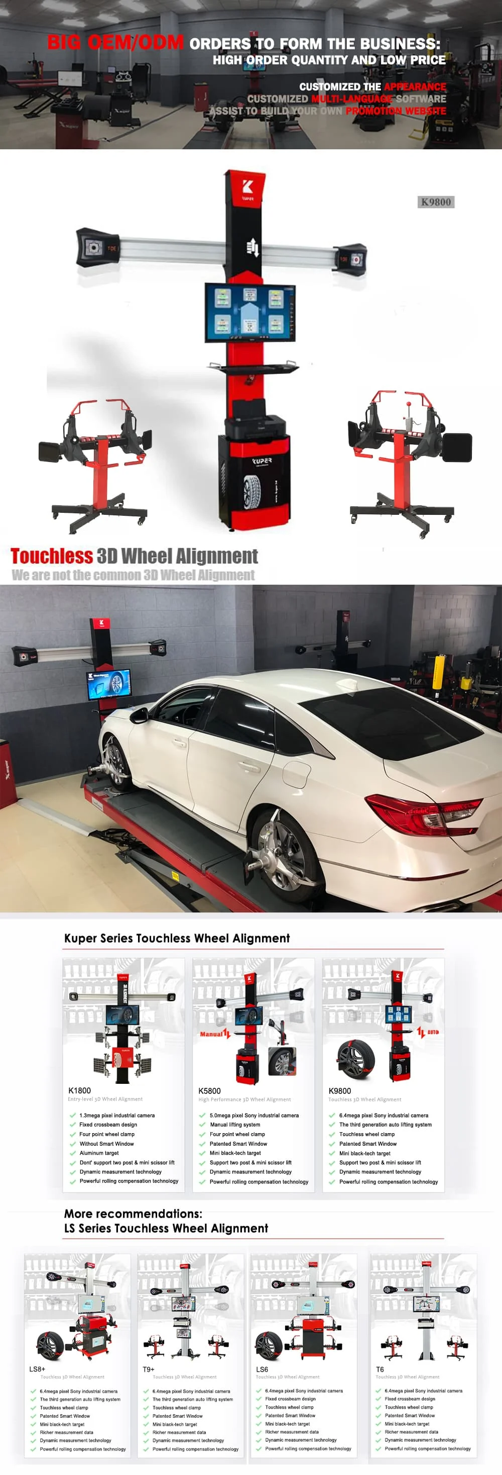 Touchless Wheel Clamps - Precision for Automotive Alignment