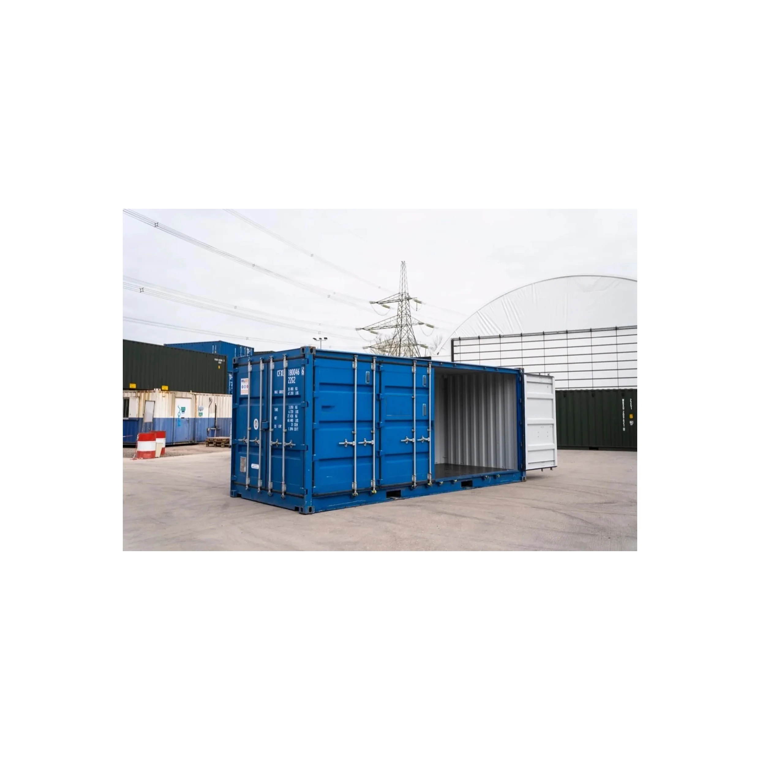 40hq Shipping Container With 4 Side Door Open Side Container 40ft ...