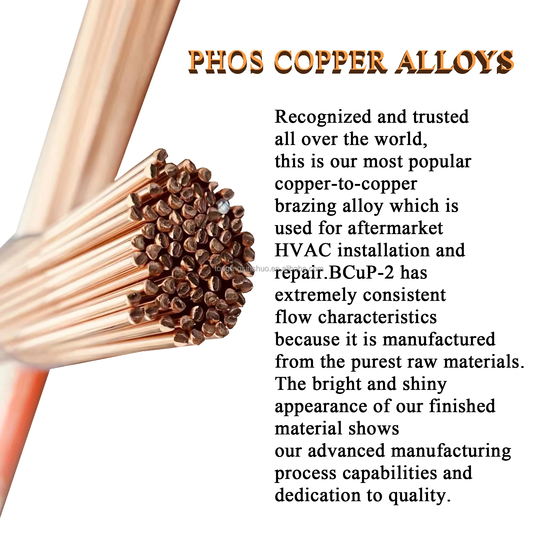 Copper Phosphorus Electrode Refrigerator and air Conditioning Copper ...