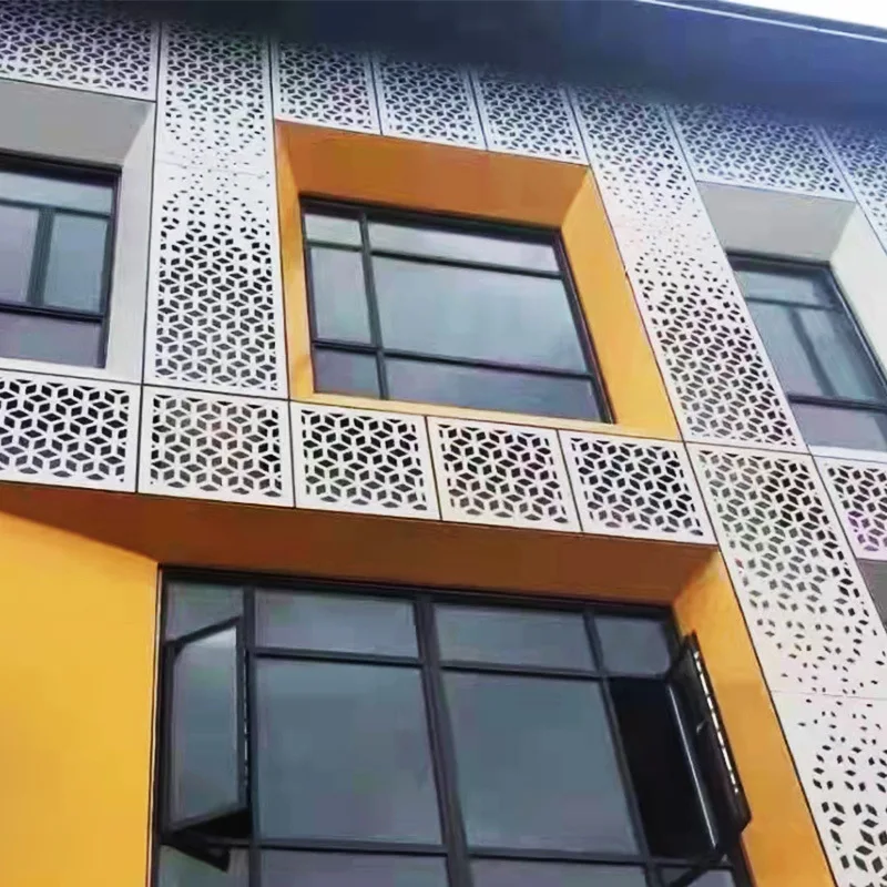 Aluminium Rainscreen Cladding Exterior Aluminum Metal Wall Cladding For ...