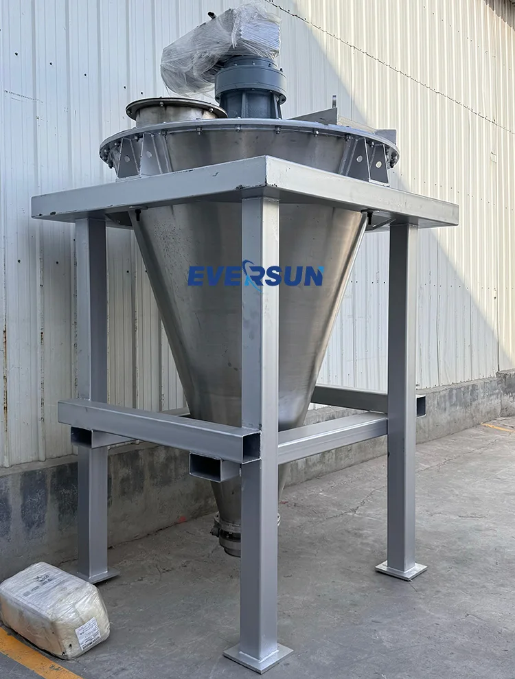Ceramic Powder Particle Conical Mixer Food Seasoning Powder Twin-screw ...