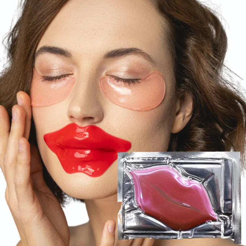 Oem Hydrogel Glam Lip Mask Hydrating Moisturizing - Korean Cosmetics ...