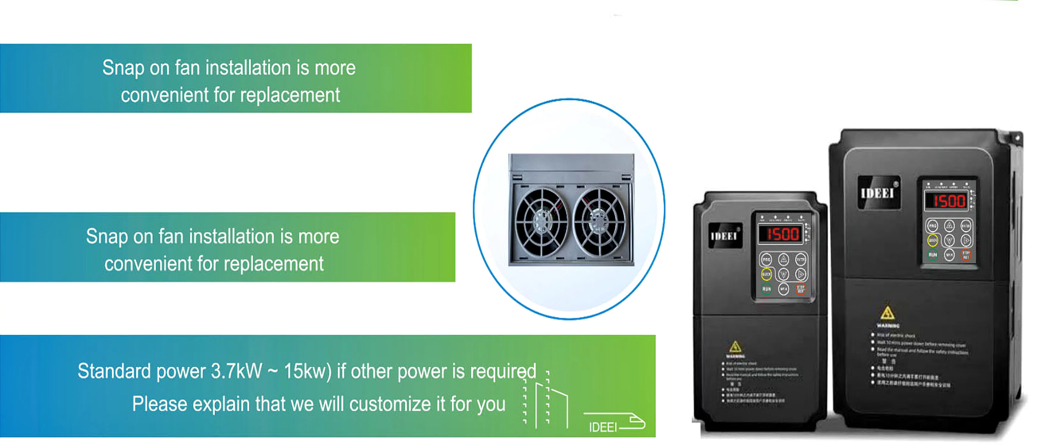 Automotive Elevators Motor Lift Driver IDEEI 4KW 7.5KW 11KW 15KW ...