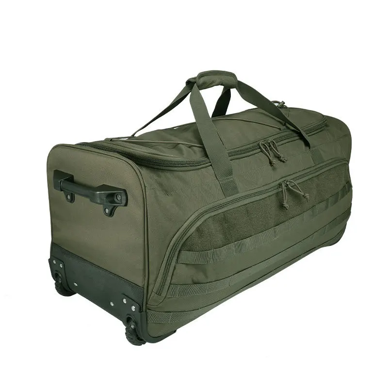 Tactical Stitch Collapsible Wheeled Campaign Luggage Special Deployment ...