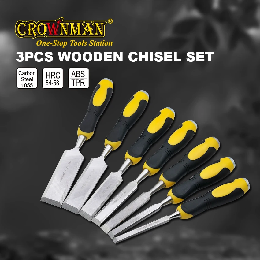 CROWNMAN Professional Custom Carbon Steel Woodworking Tools