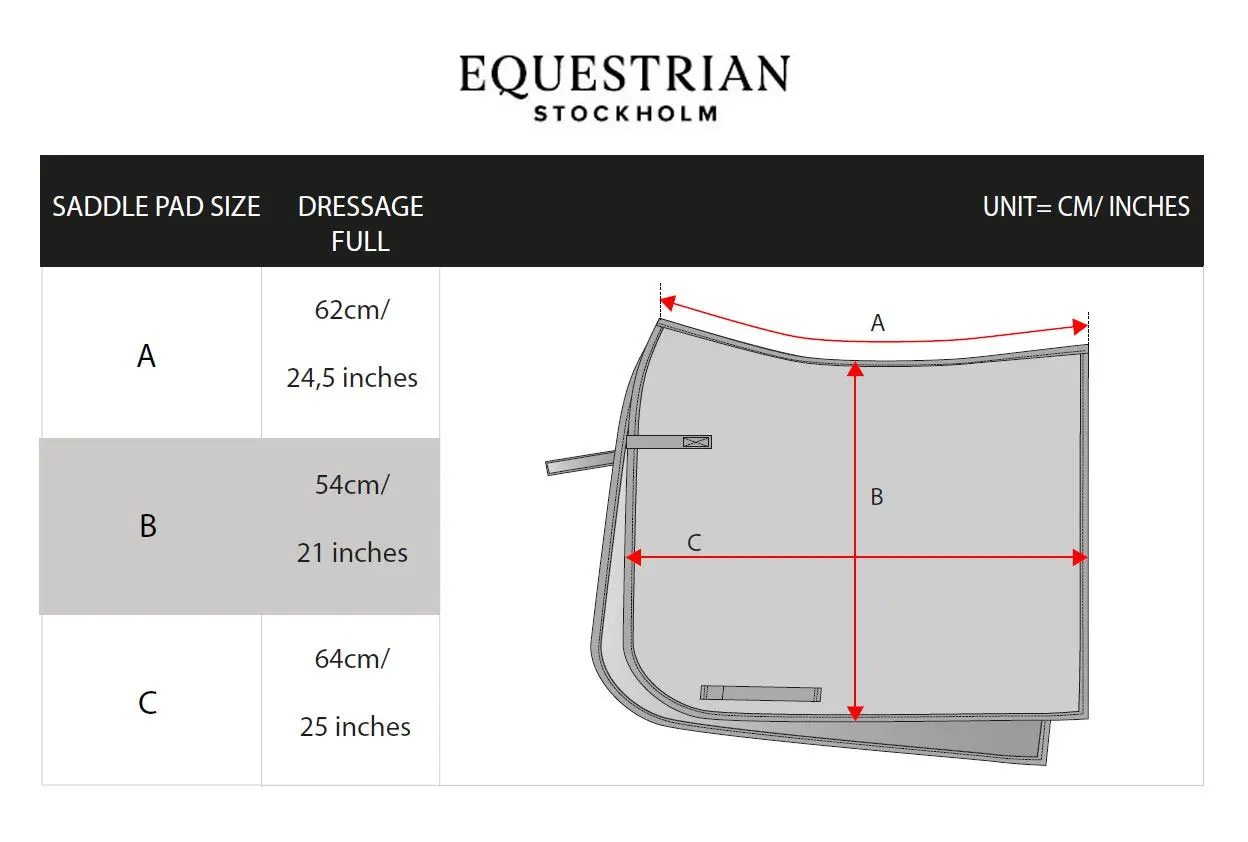 Shop Our Saddle Pad Sets English - Customized & High Quality