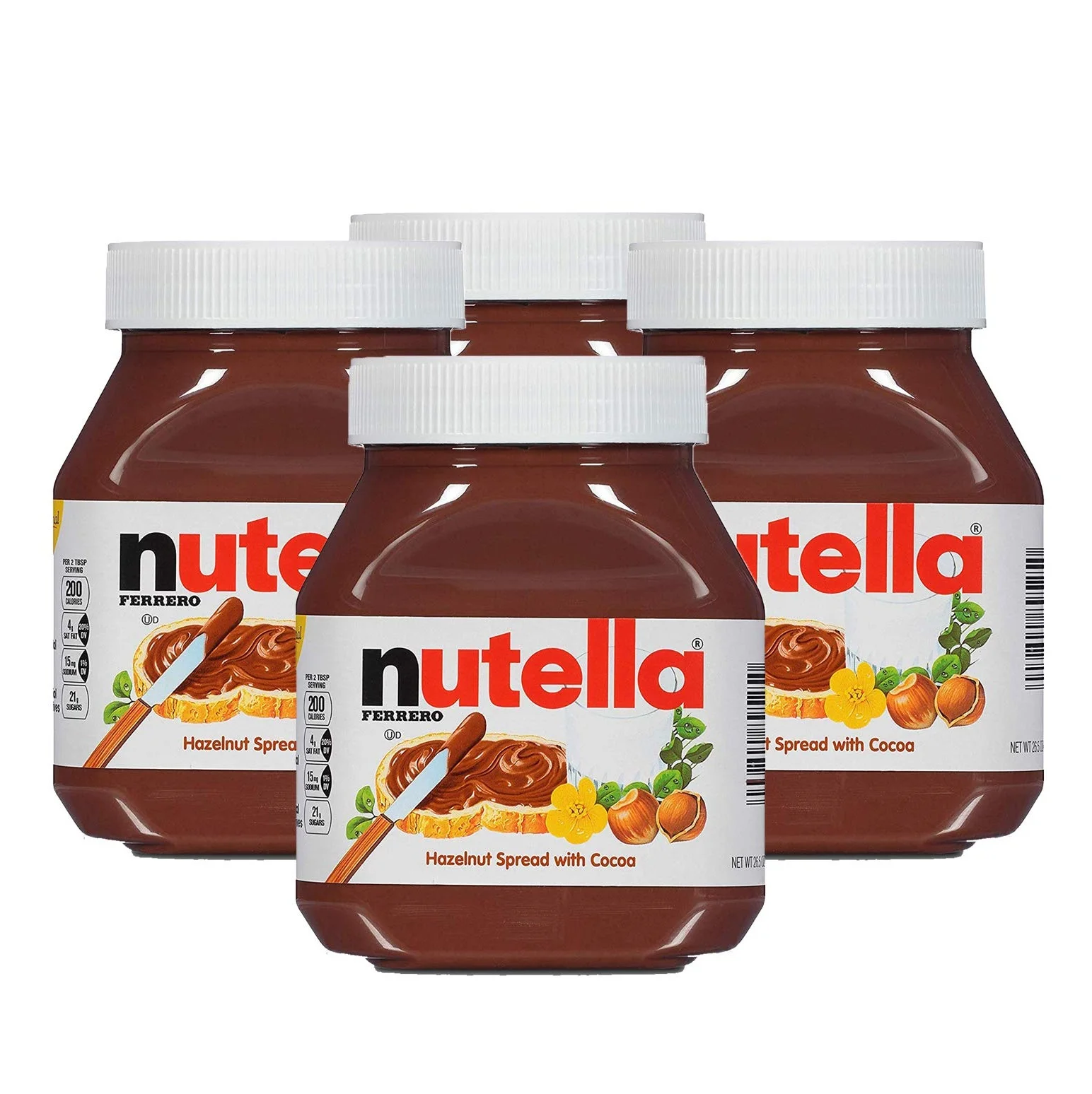 Ferrero Nutella Chocolate Spread 350g,750g 1kg - Buy Stock Available ...