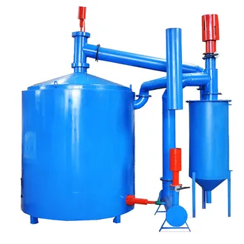 Continuous Rice Husk Charcoal Carbonizer Carbonization Furnace Stove ...