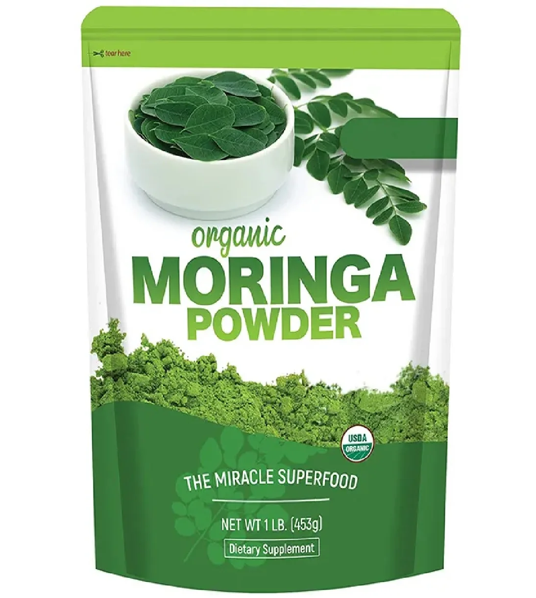 Bulk Wholesale Supplier Of Moringa Leaf Powder With Proteins & Vitamins ...