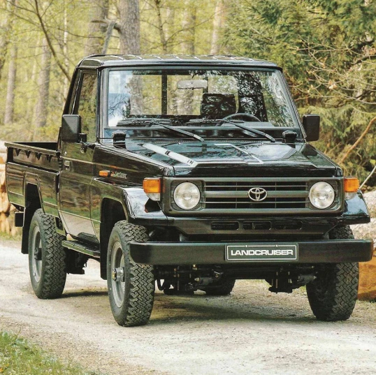 Toyota Land Cruiser J79 Double Cab Pickup 3d Model Toyota - Buy 5-door ...