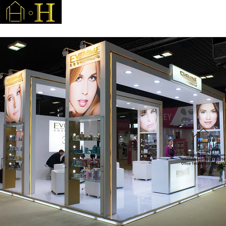 Shopping Mall Eyebrow Kiosk Design Elegant Nail Kiosk Retail Brow Bar ...