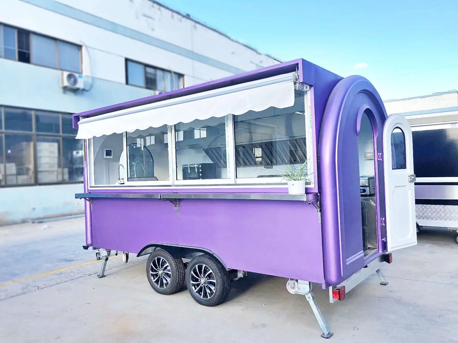 Catering Concession Food Trailers Fully Equipped Foodtruck Fast Food ...