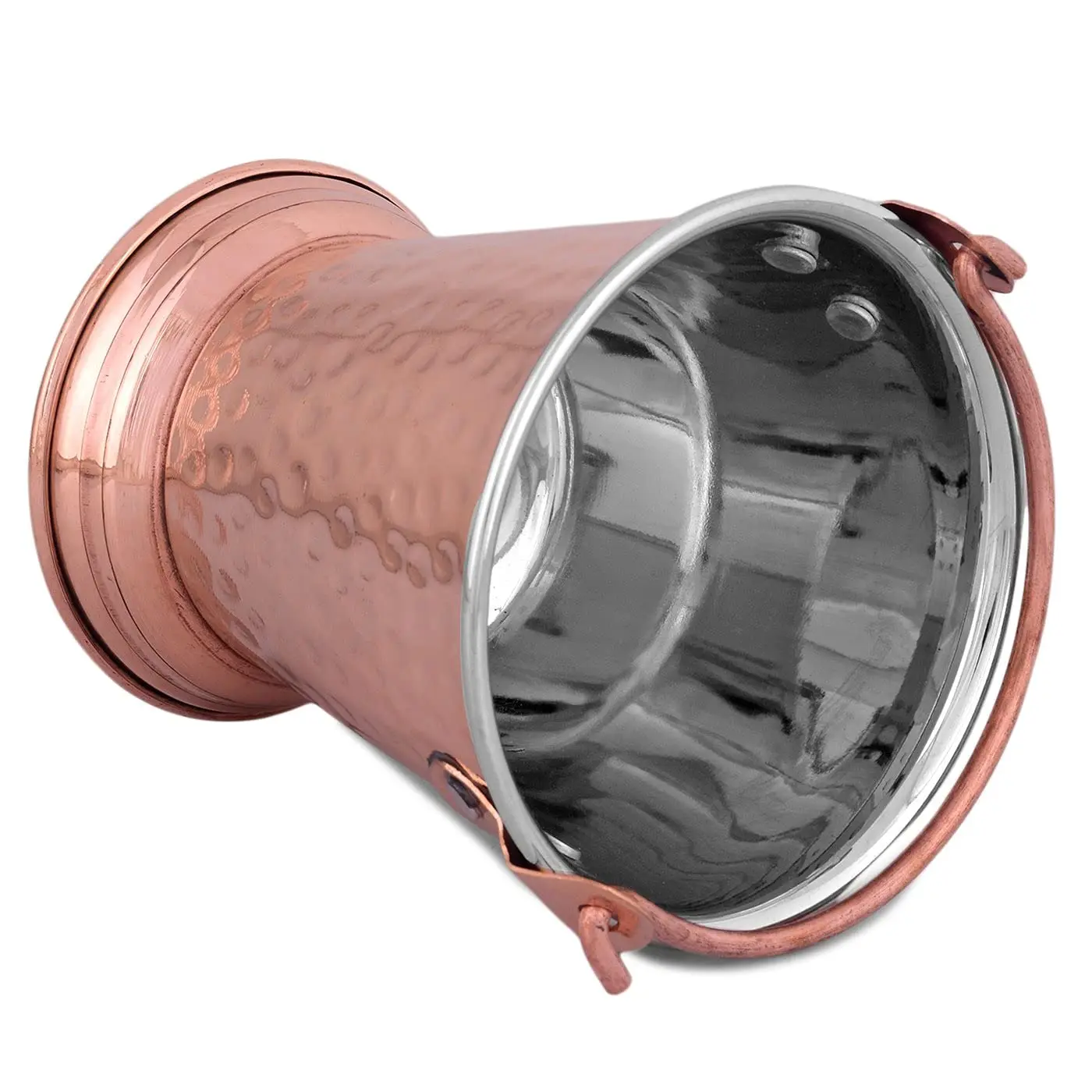 Alibaba.com: Copper Steel Bucket Balti for serving Indian dishes ...
