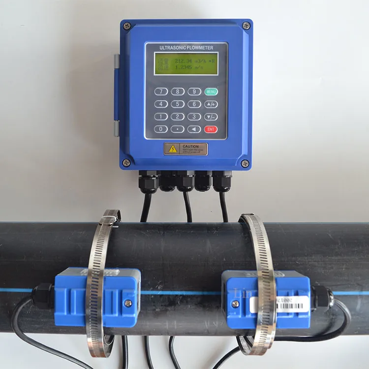 Rs485 Modbus Lora Smart Dn15 Dn1000 Stainless Pipe Chilled Water Ultrasonic Clamp On Liquid Flow ...