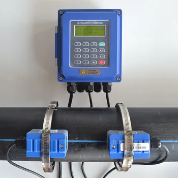 Rs485 Modbus Lora Smart Dn15 Dn1000 Stainless Pipe Chilled Water Ultrasonic Clamp On Liquid Flow ...