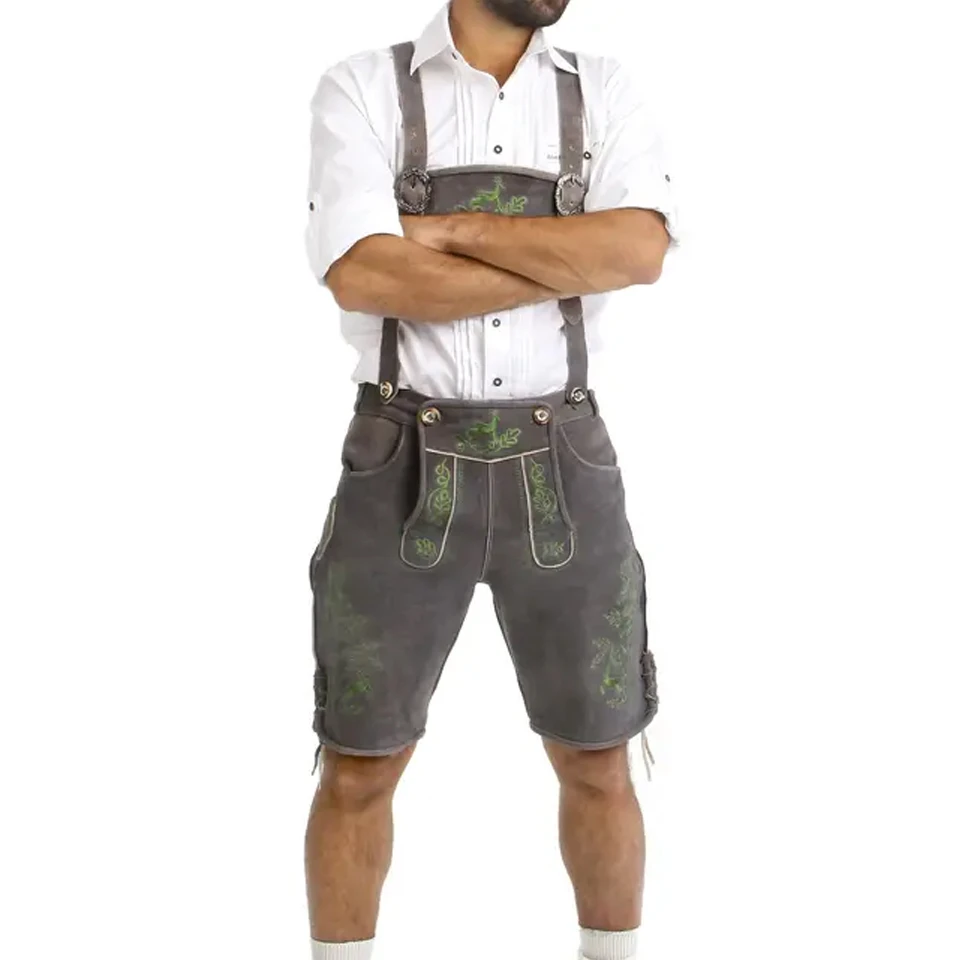 Traditional Bavarian Lederhosen Leather Pants With Beef Nap Pal Leather ...