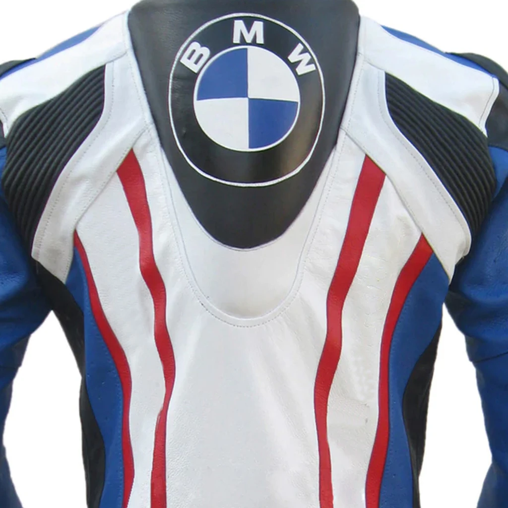 Motorbike Leather Racing Jacket - Custom Made & Waterproof