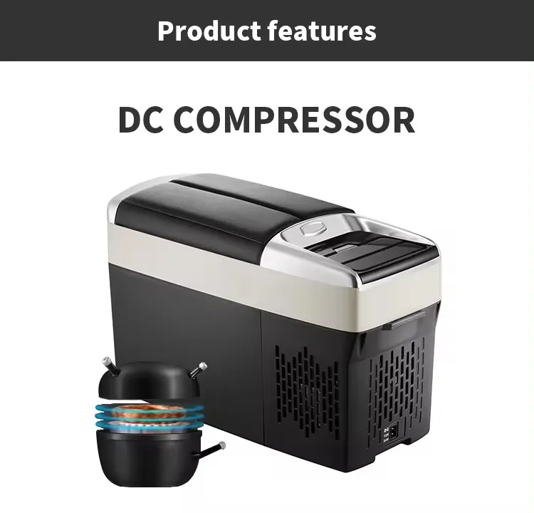 Fast Cooling 12 Volt Compressor Car Refrigerator BF-11H