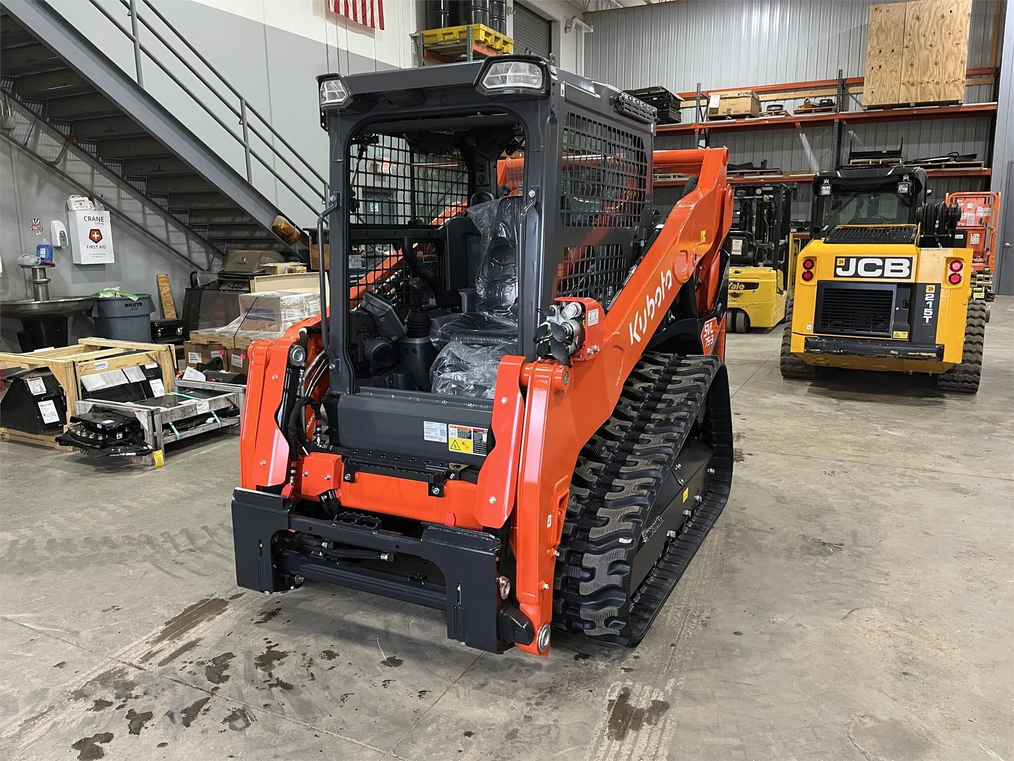 Kubota SVL 75-3 Mini Skid Steer Loader - High Efficiency
