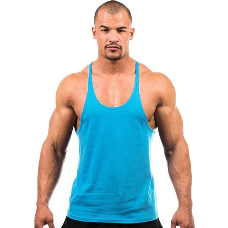 Customized Undershirt Men Bodybuilding Brand Tank Top Mens Stringer ...