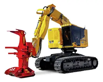 Cheap Forestry Tracked Feller Buncher Xt430-5 Tractor With Front ...