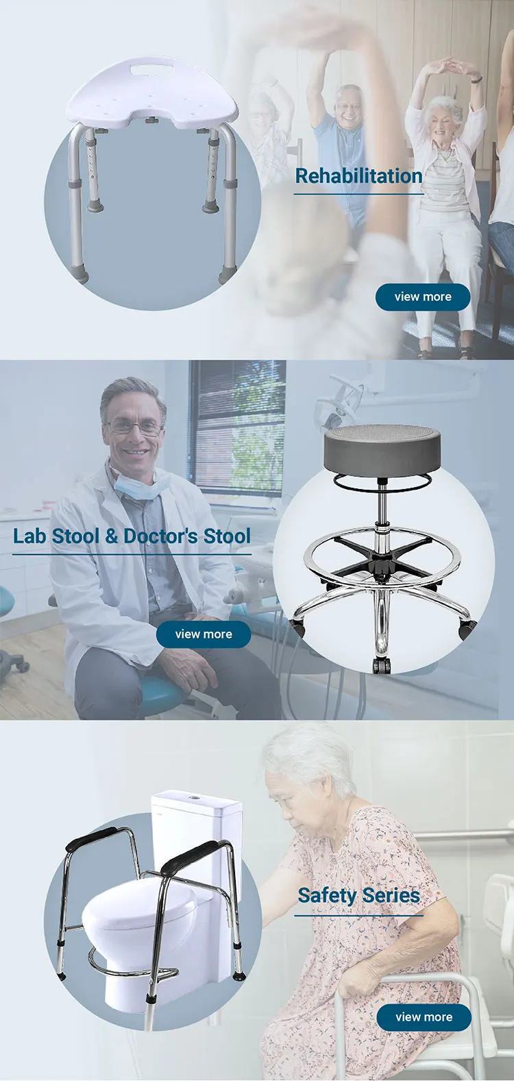 Ergonomic Swing Saddle Stool Pu Leather Swivel Seat Chair - Buy Doctor ...