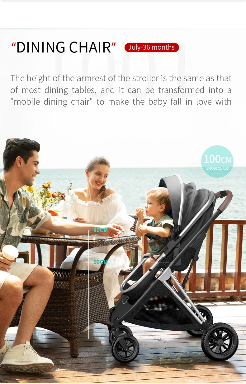 Baby Buggy Luxury Baby Stroller 3 in 1 with En1888 Baby Strollers OEM ...