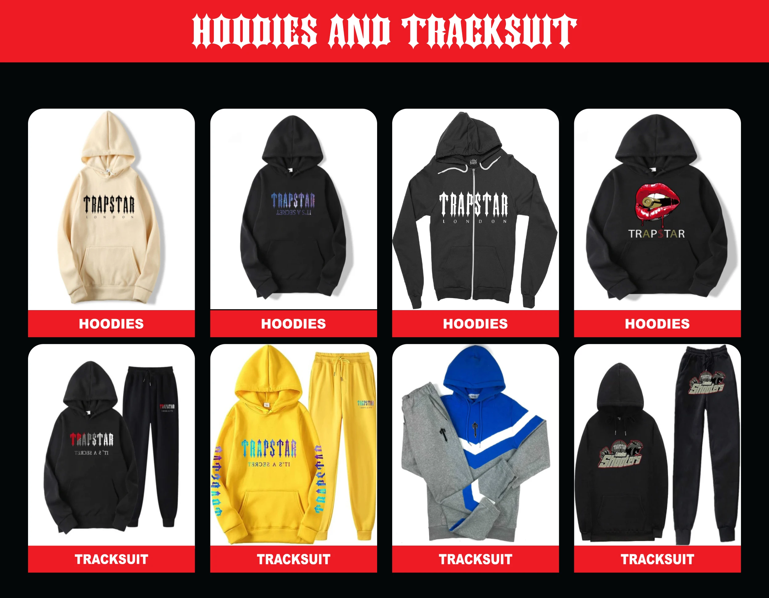 Trapstar Custom Logo Quilted Classic Unisex Winter Jacket Lightweight ...