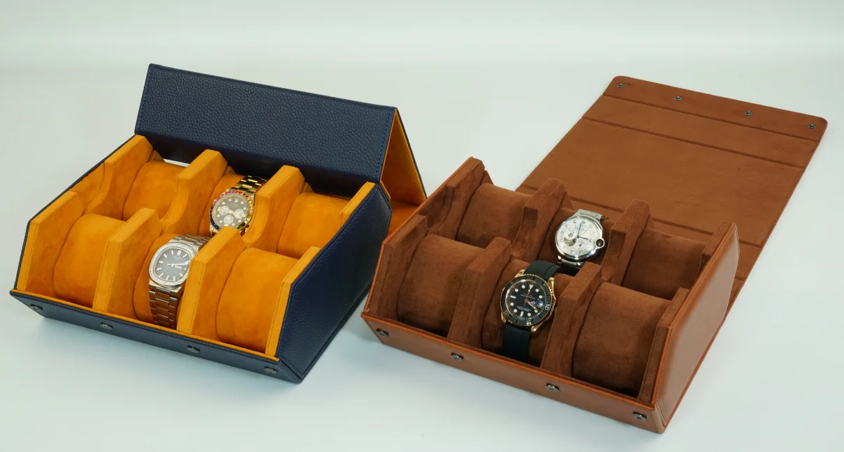 Durable Watch Boxes & Cases Hexagon Travel Watch Roll Case| Alibaba.com