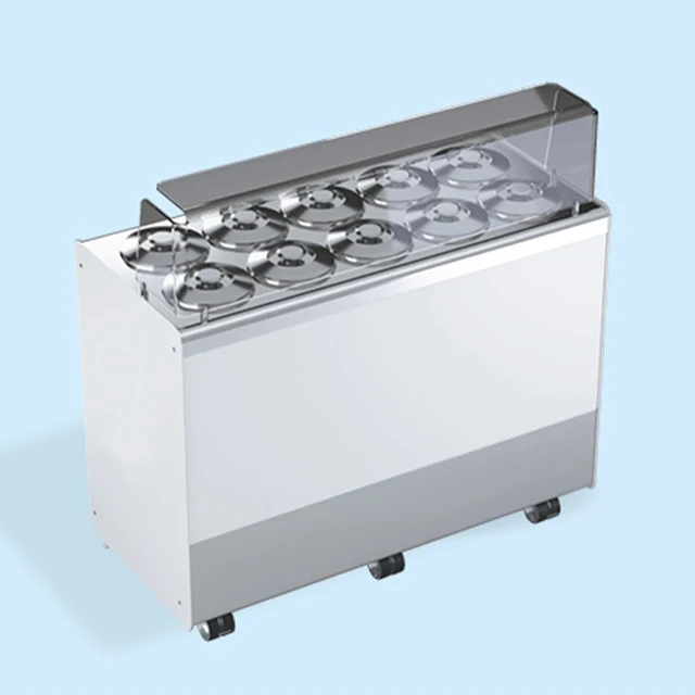 Pozzetti Gelato Showcase - Elegant Display Solutions