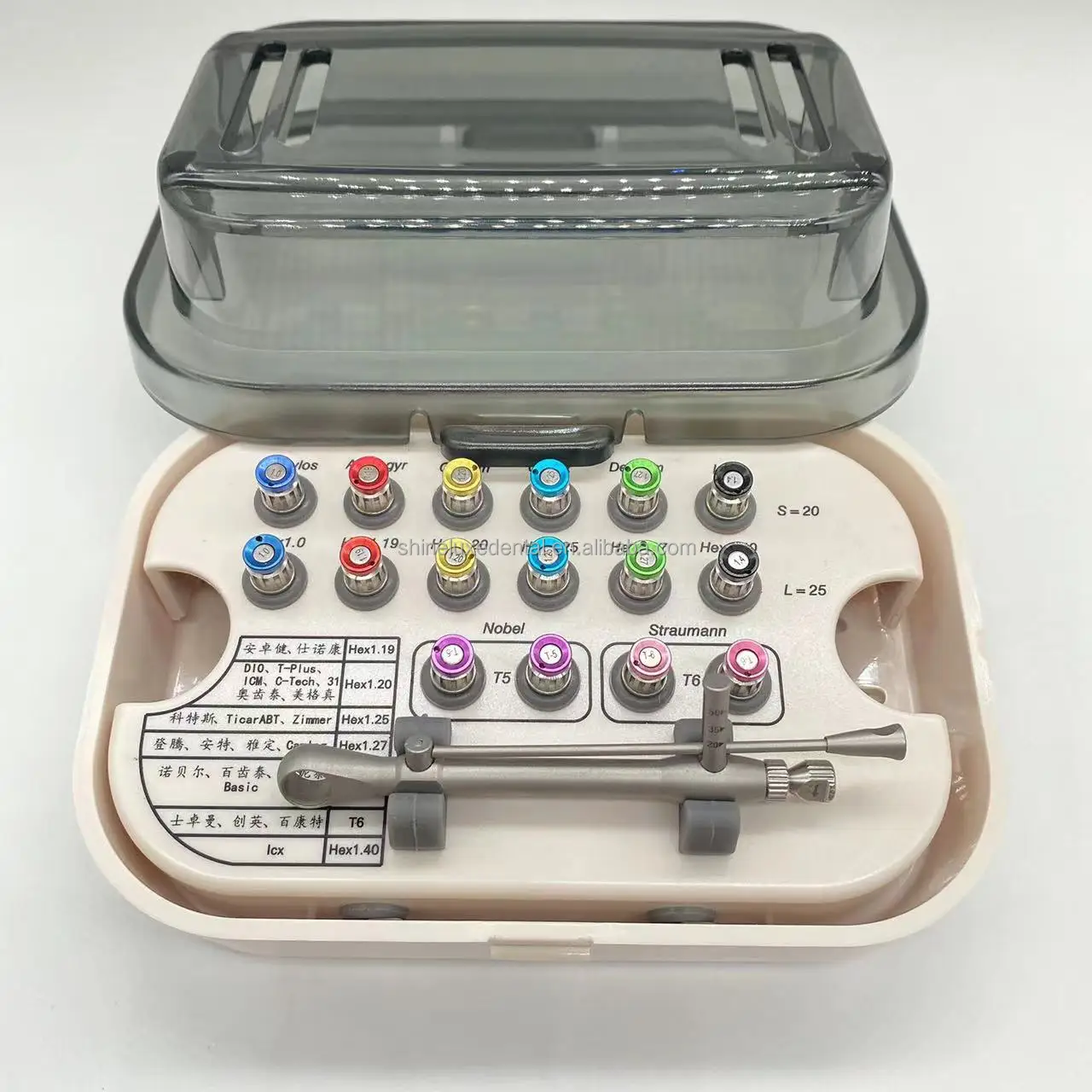 Universal Driver Implant Torque Ratchet Screwdrivers Wrench Dental ...