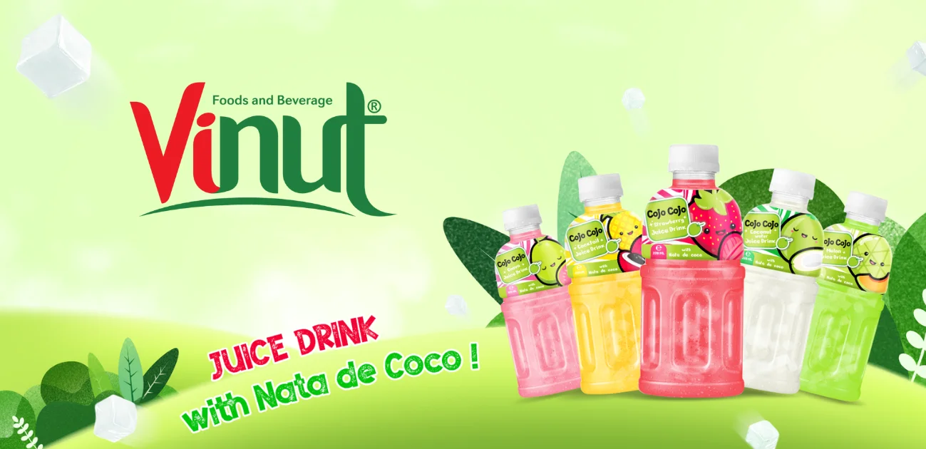 Private Label & OEM Ready 450ml Coconut Jelly Juice Drink with Nata De ...