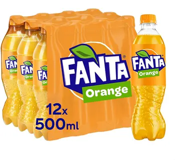 Original Fanta 250ml Fanta Fizzy Drink Mixed Selection Pack 355ml X ...