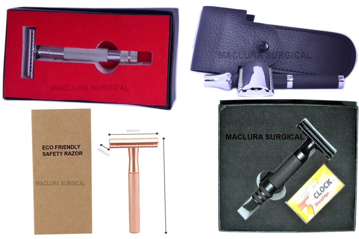 Sliding Razor Blue Handle By Maclura Surgical Free Logo On Razors - Buy ...