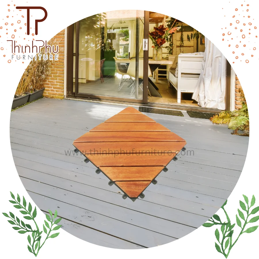 Modern Engineered Outdoor Furniture Wood Decking Floors 3d With ...