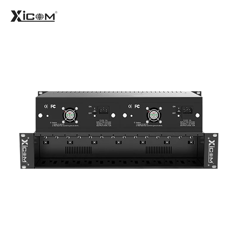 XICOM Factory Price Chassis Rack Optical Frame 2U 14 16 Slots Optical ...