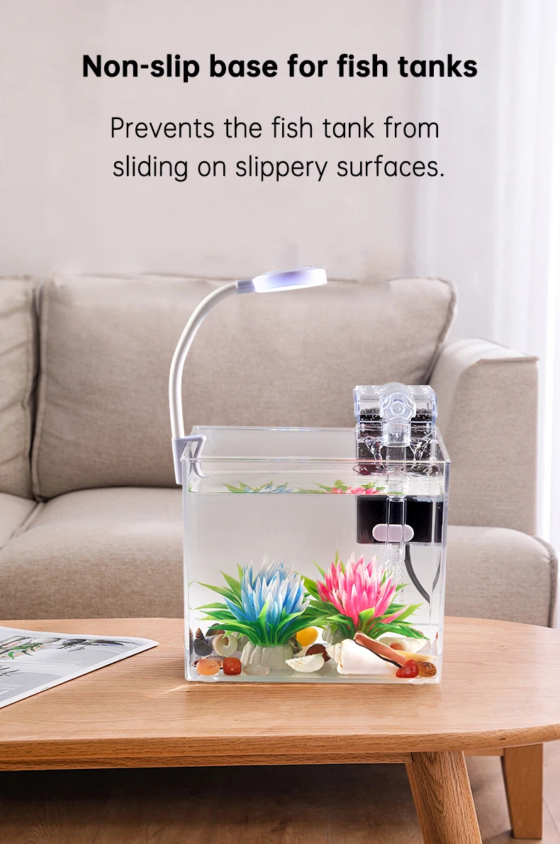 New Arrival DIY Transparent Betta Fish Plastic Tank with Filter ...
