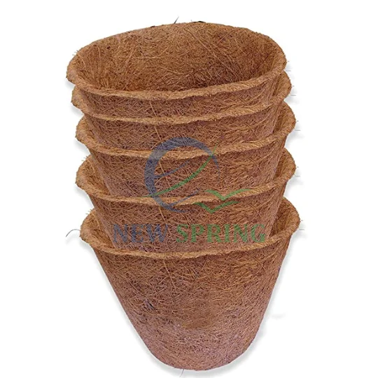 100% Eco-friendly Coconut Fiber Pot/ Biodegradable Pot For Plant ...
