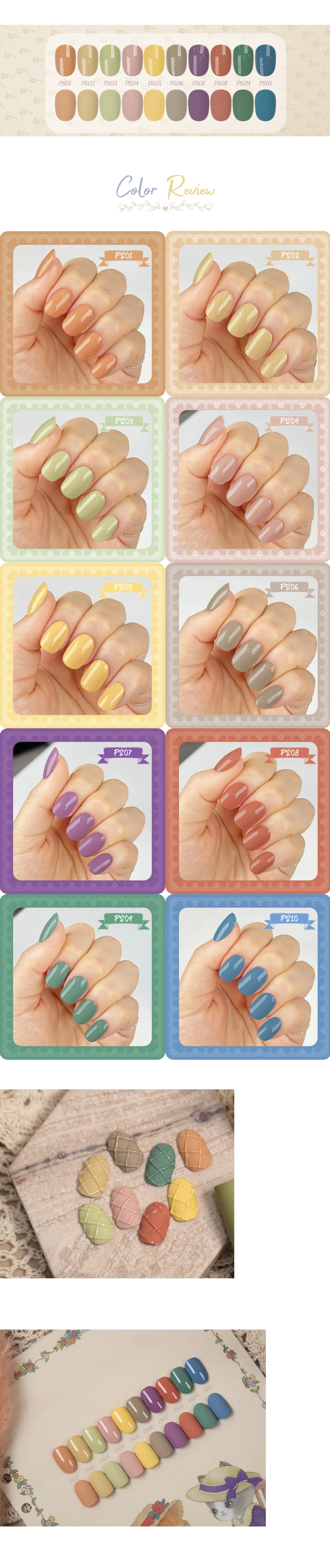 Korean Standard Color Gel Polish Wholesale Basic Natural Glossy Nail ...