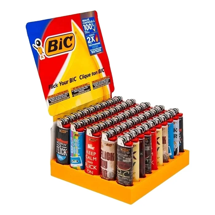 Class A Bic Lighter 50pcs Per Box,Assorted Color,Available In Different ...