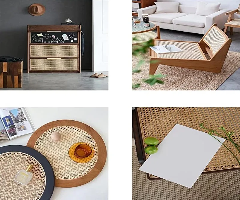 Rattan Net Roll Rattan Sheet For Craft And Art Materials Panels On The ...