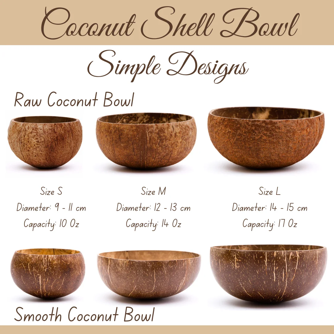 Hot Design 2024 Coconut Shell Bowl From Vietnam Handicraft Product Raw ...