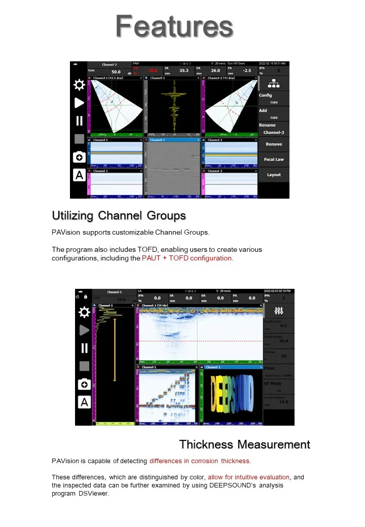 Ultrasound NDT Program Paut Phased Array for Metal Weld Testing