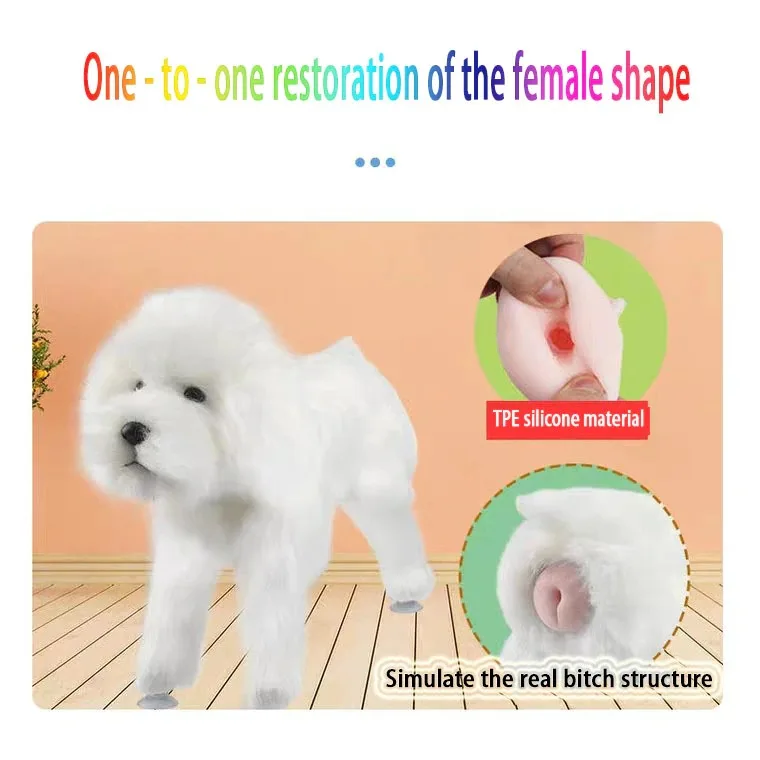 Relaxlines Silicone Simulated Mating Dog Toys Male Pets In Estrus Vent ...