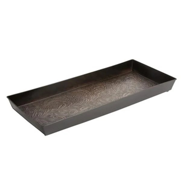 Home Clean & Neat Metal Boot Tray Indoor And Outdoor Home Decor ...