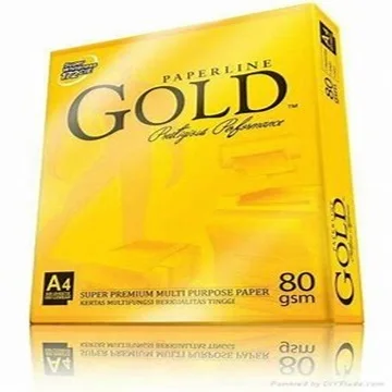 A4 Gold Paper line A4 Printing Paper 70gsm/75gsm available in ...