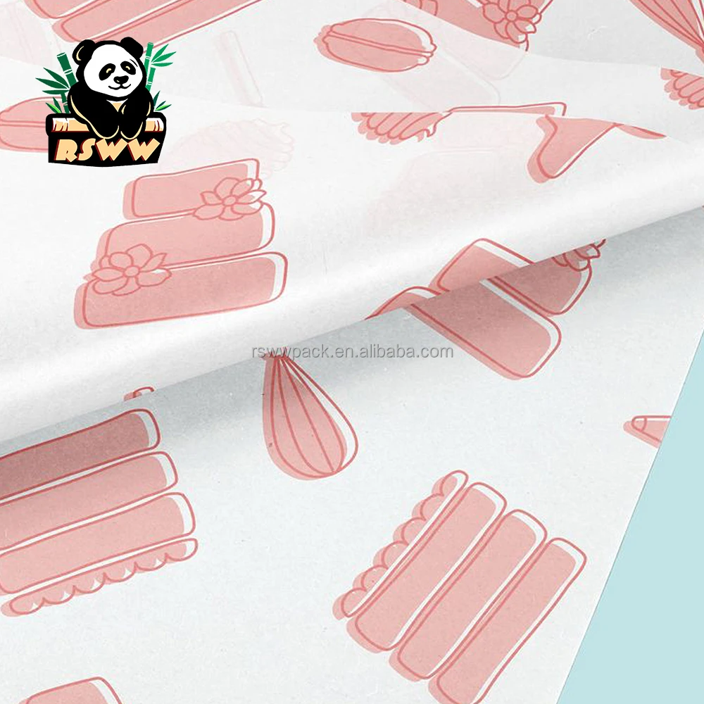 Disposable Pe Coated Wax Paper For Cafe Tacos Sandwich Noodle Pies ...