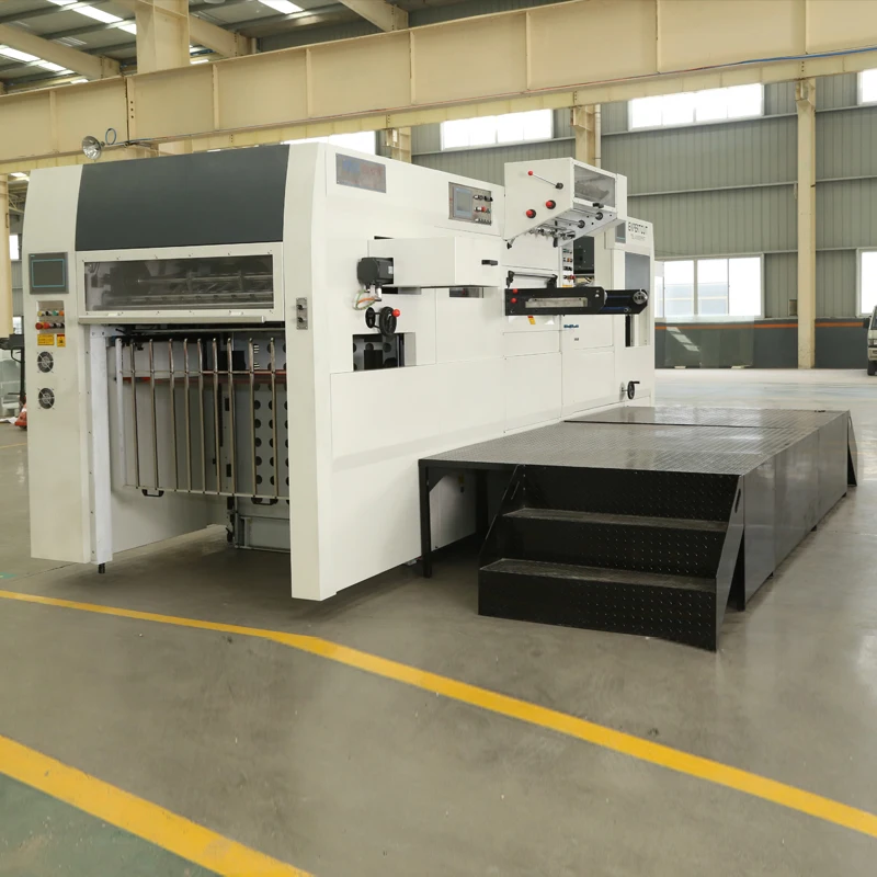 High Speed Flatbed Automatic Automatic Paper Hot Foil Stamping Machine ...